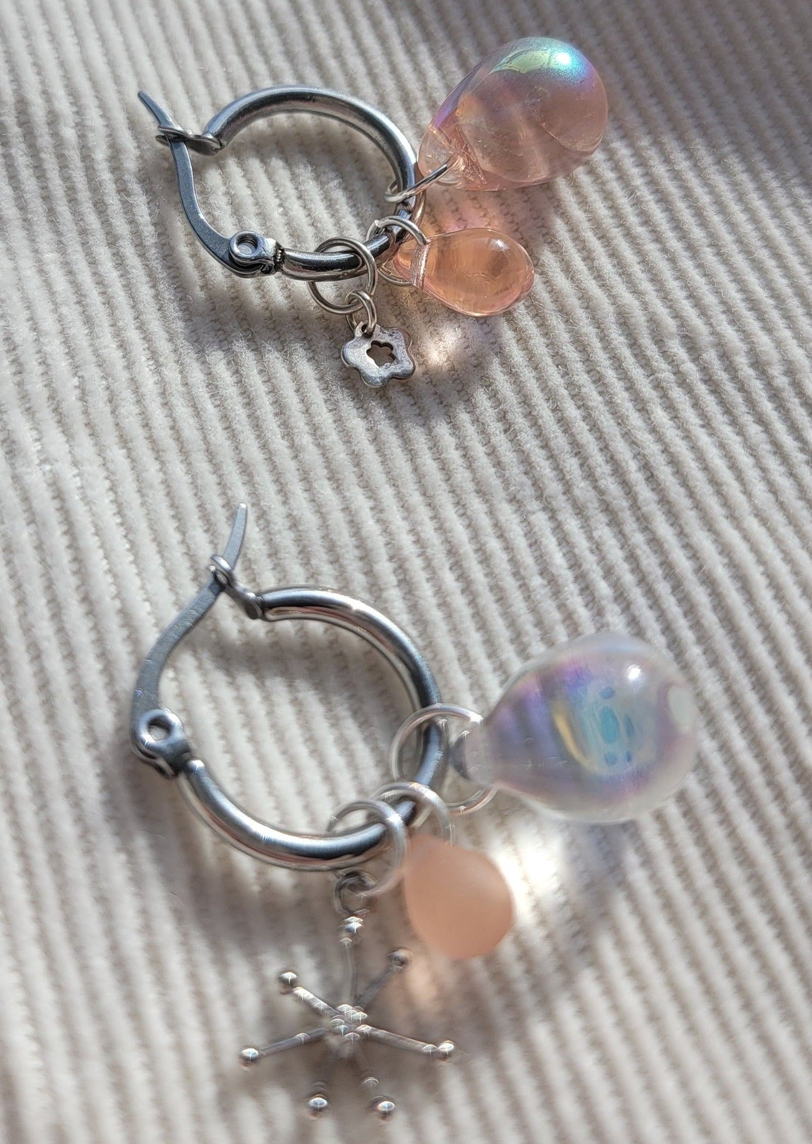 CHARM EARRINGS - DESIGN YOUR OWN - happytobehere