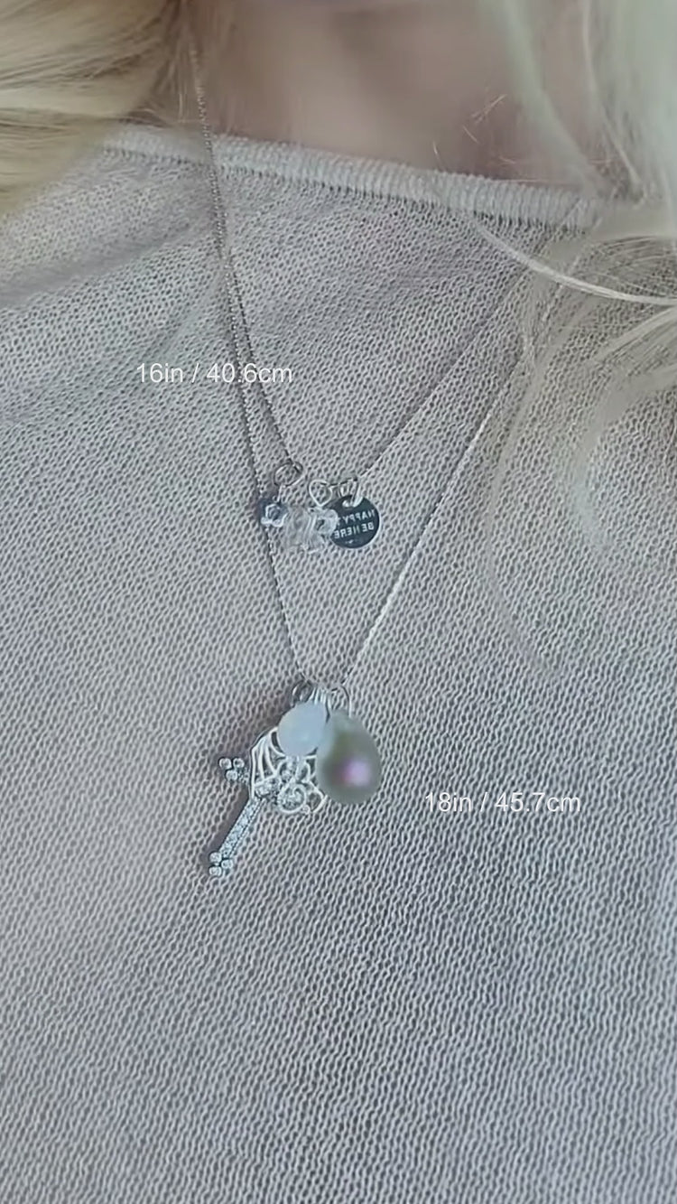 CHARM NECKLACE - DESIGN YOUR OWN - happytobehere